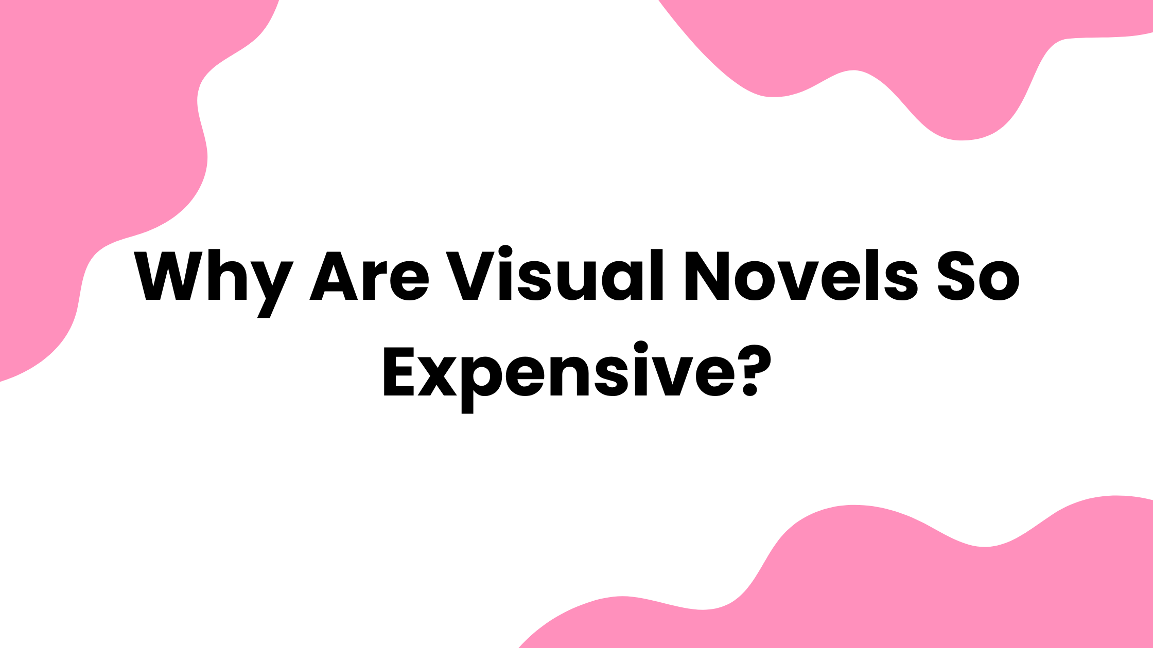 Why Are Visual Novels So Expensive? - VN Paths